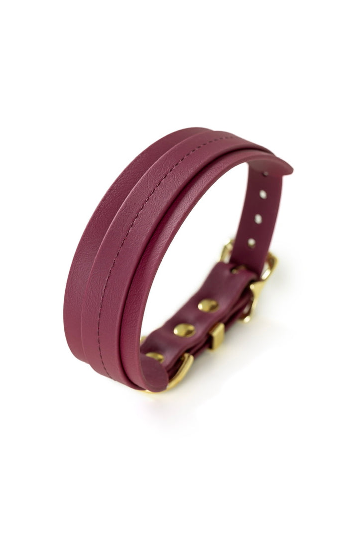 Wine Biothane® Sight hound All Weather Collar – Storeys and Tails